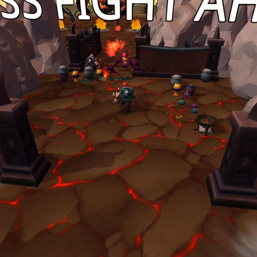 Unity Play | Lava realm raid game
