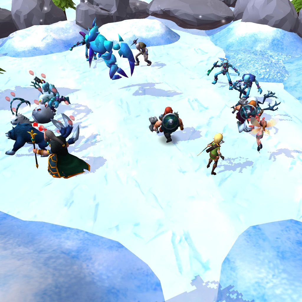 Unity Play | Ice wars game