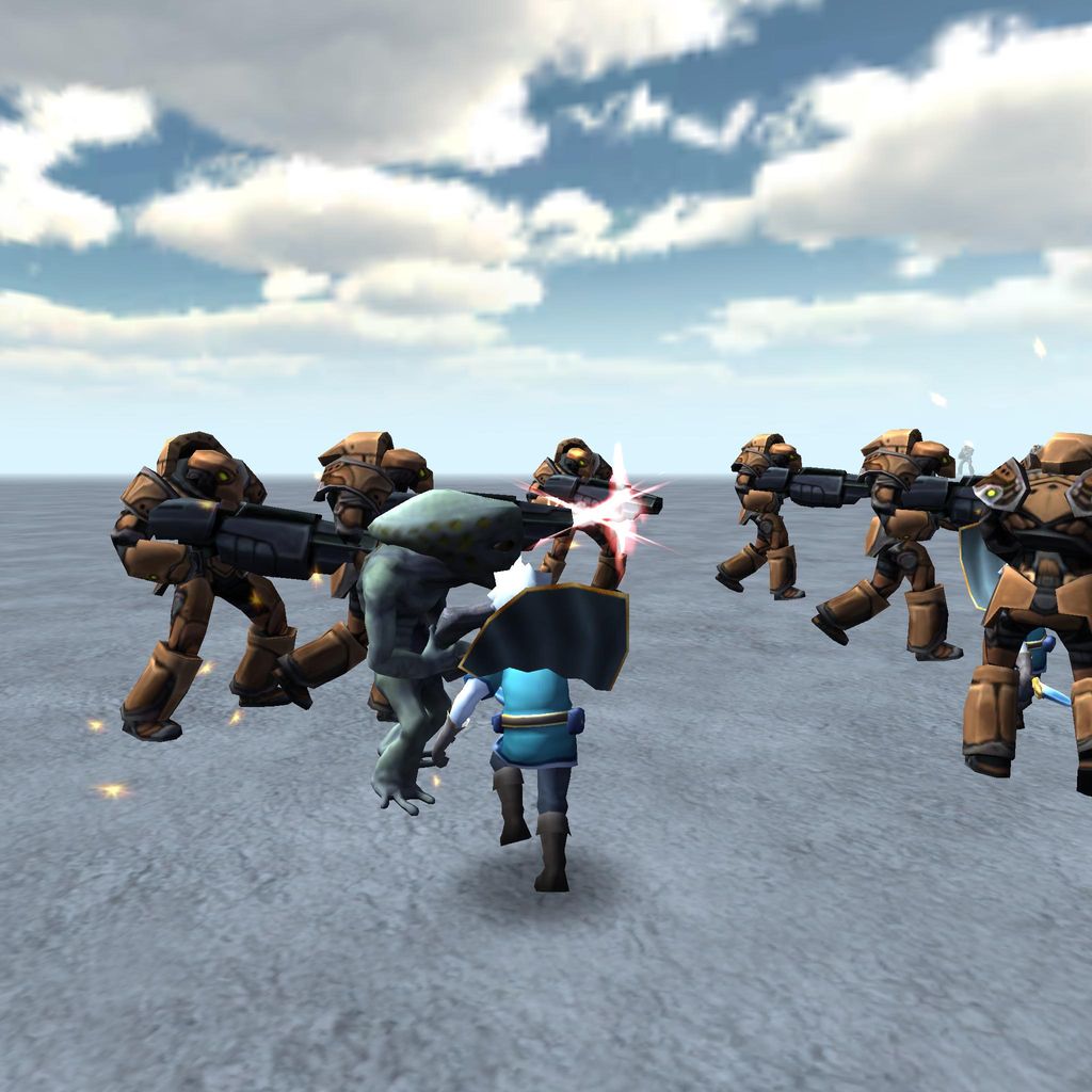 Unity Play | Warrior army game