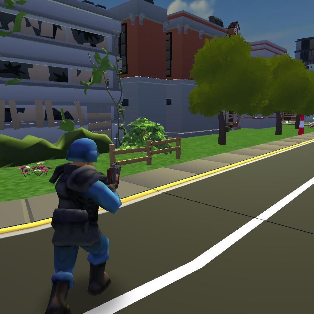 Unity Play | PVP Box map town1f game