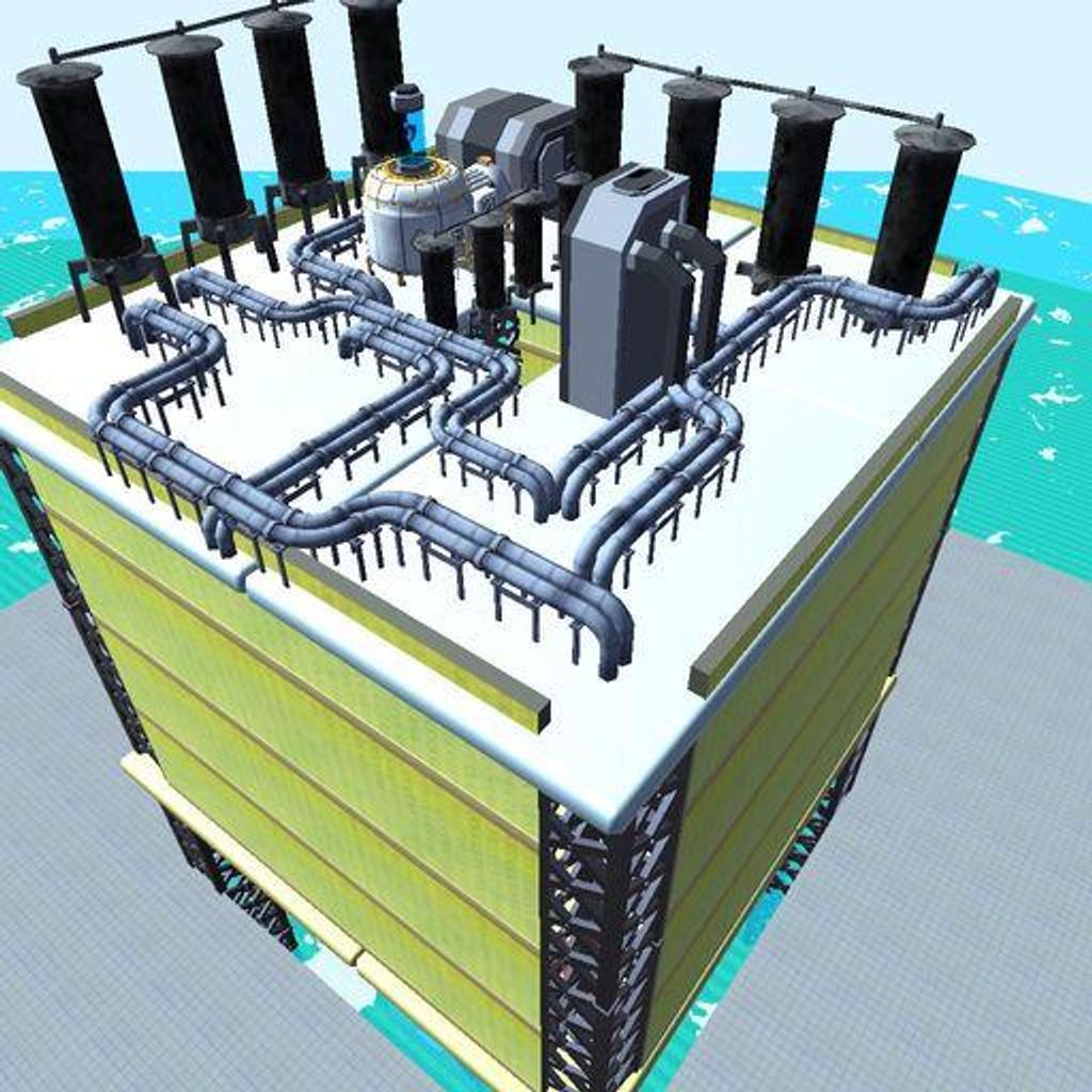 Unity Play | Dreamcore oil rig game
