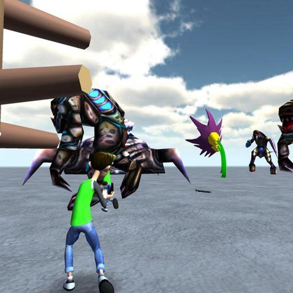 Unity Play | mata a todos los alienígenas game