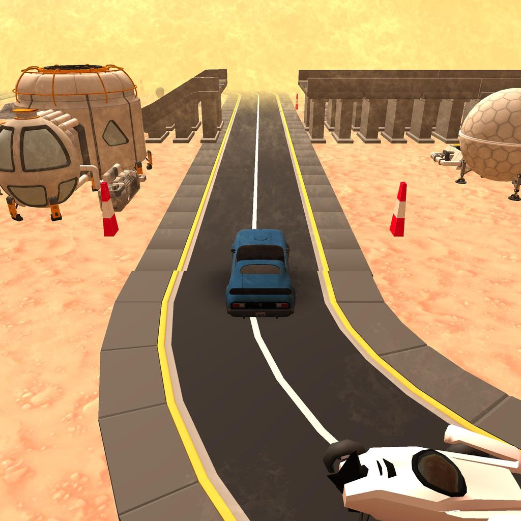 Unity Play | A cartoon car game game