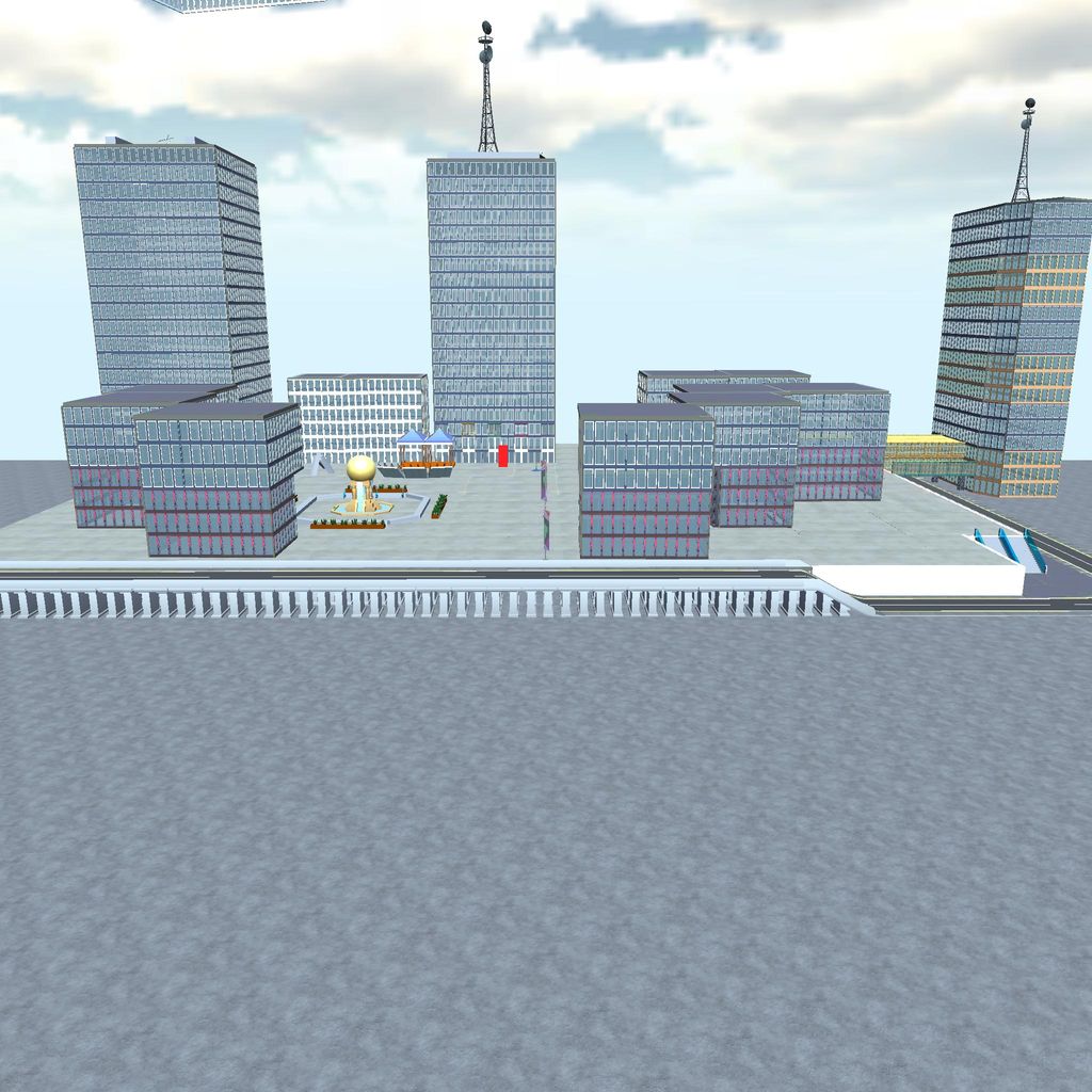 Unity Play | Twin towers model game