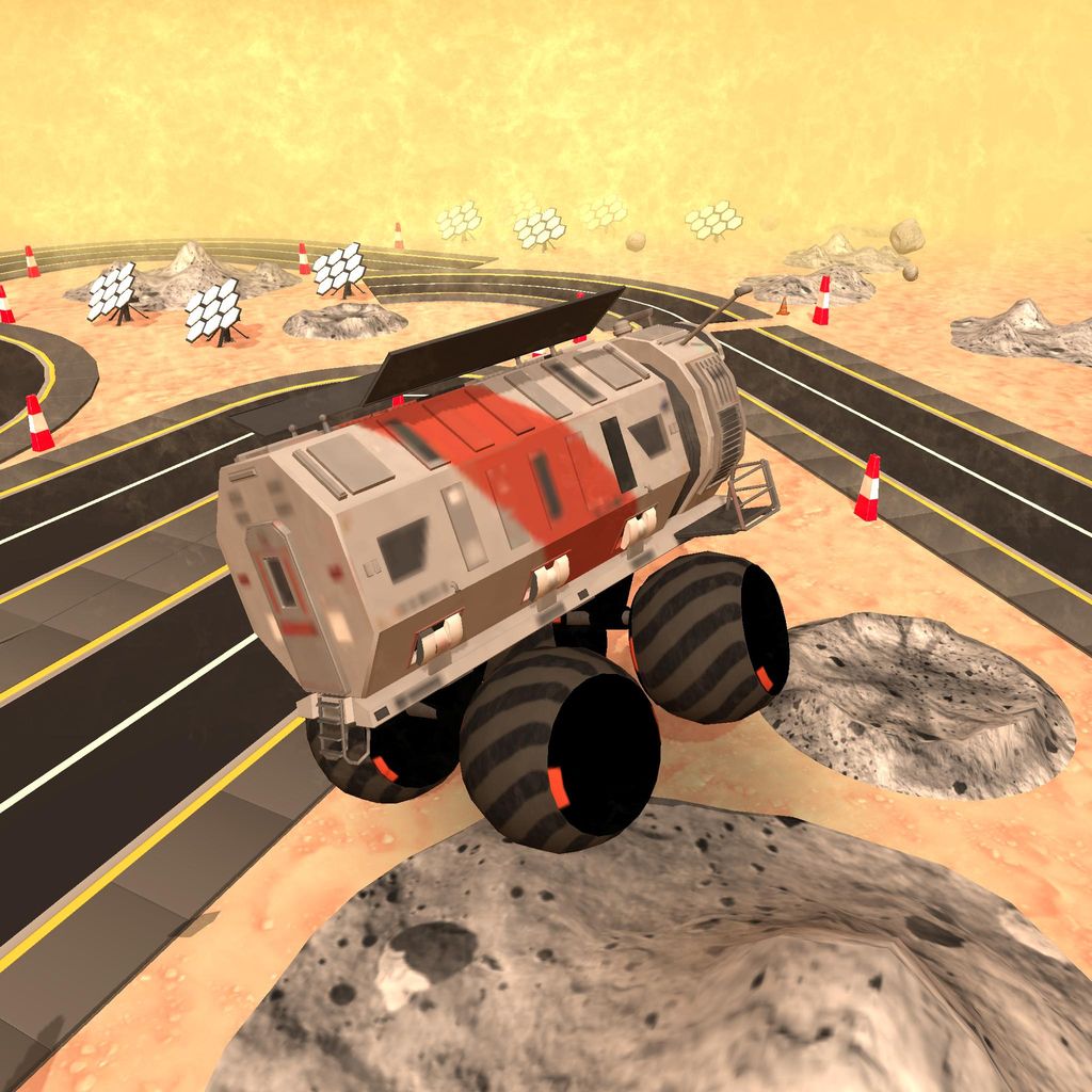 Unity Play | Mars rover race game