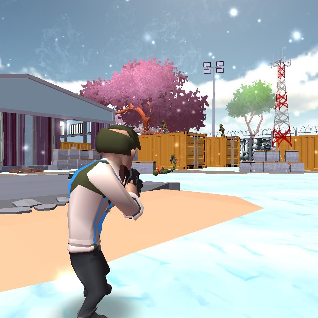 Unity Play | batalla de policía vs soldados game