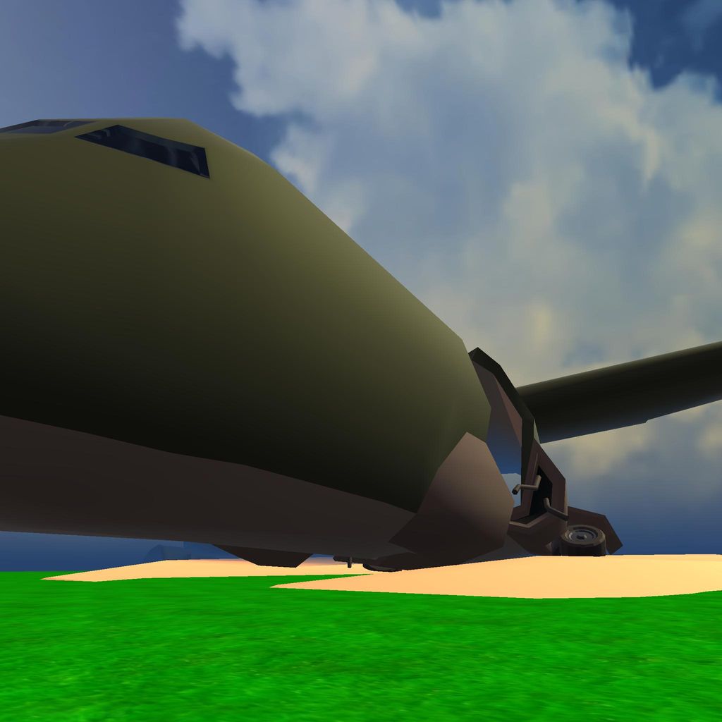 Unity Play | final destination plane crash scene game