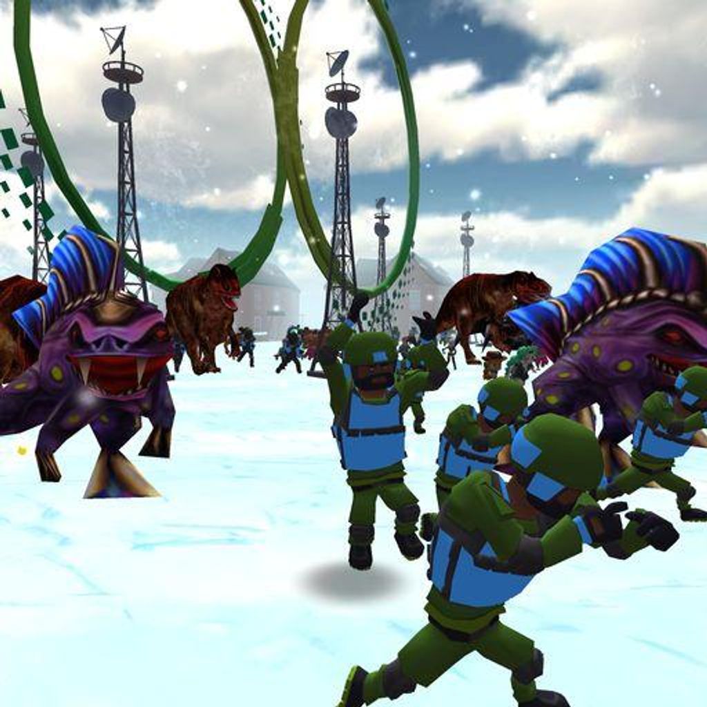 Unity Play | War danger army and moster👹☠️🛸 game