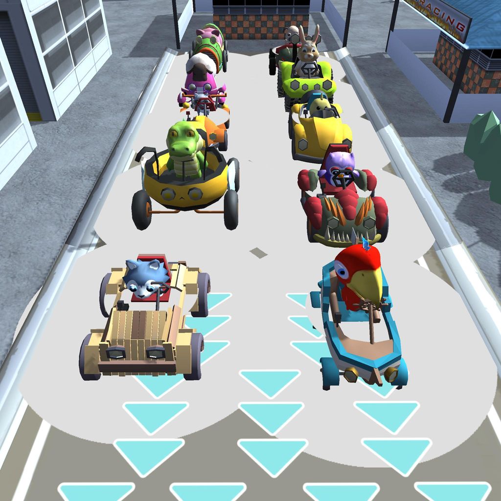 Unity Play | Animals car game