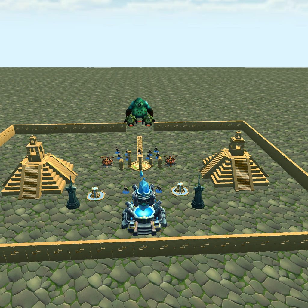 Unity Play | Temple defense game