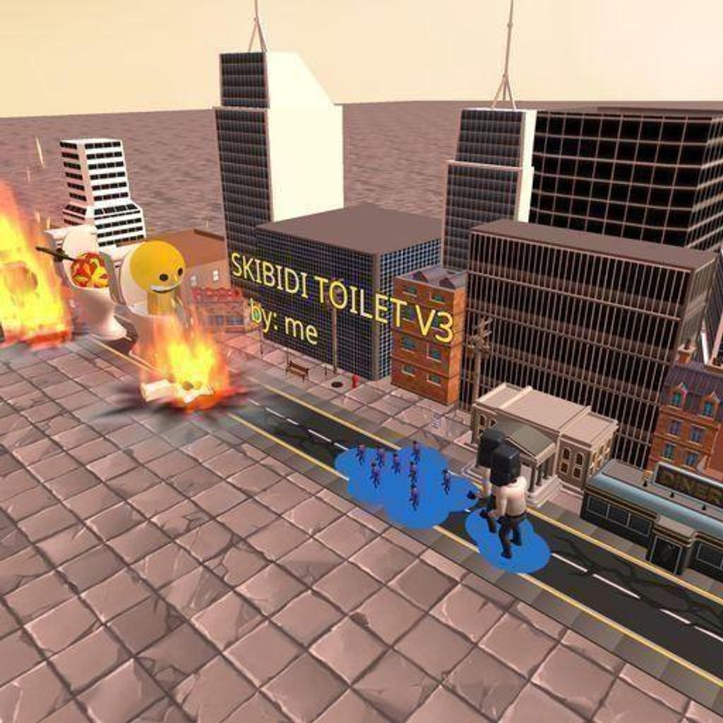 Unity Play | Skibidi toilet v3 [UPDATE 5!!!] game