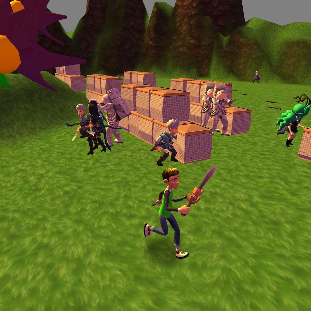 Unity Play | Monster vs. Human game