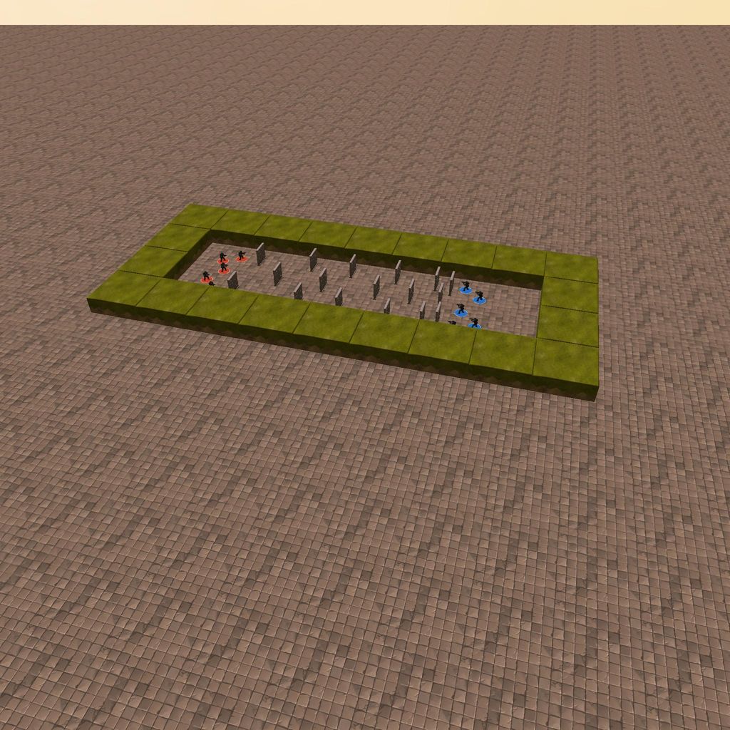 Unity Play | 5vs5 arena game