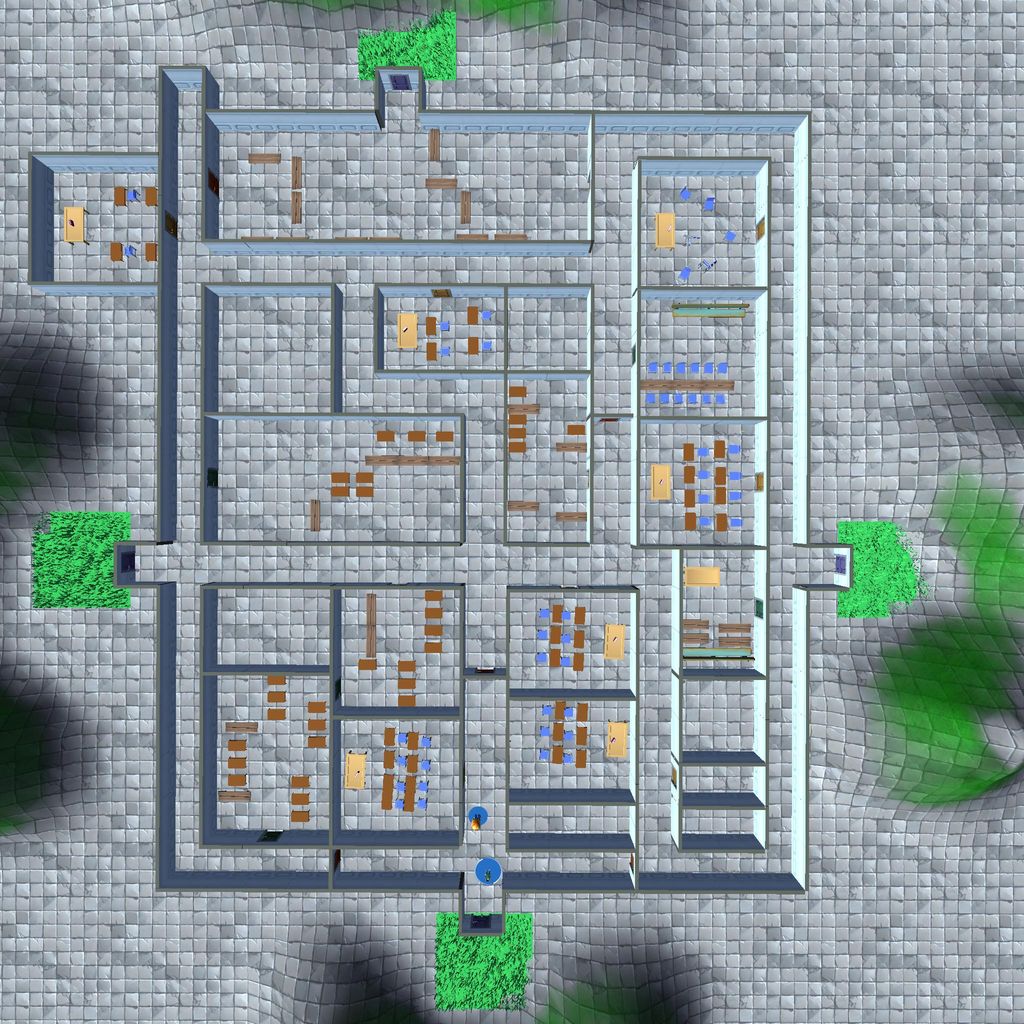 Unity Play | Baldi Basics Template game