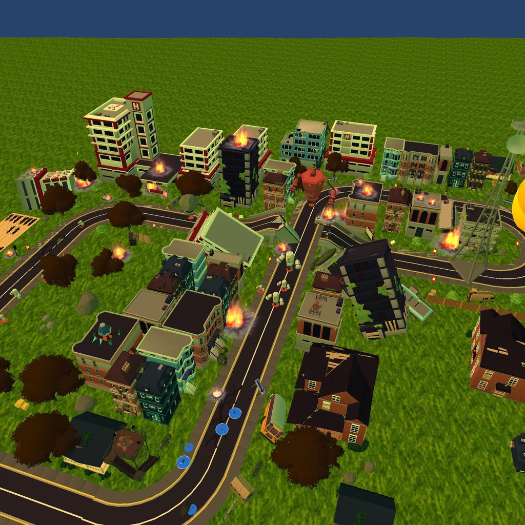 Unity Play | humans vs robots game