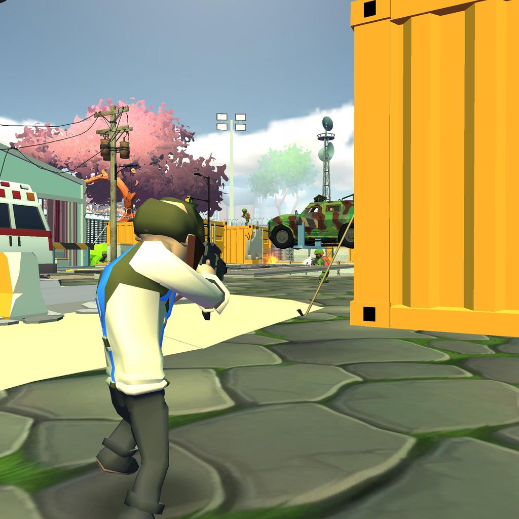 Unity Play | perang peranggan di buat oleh sazwan game