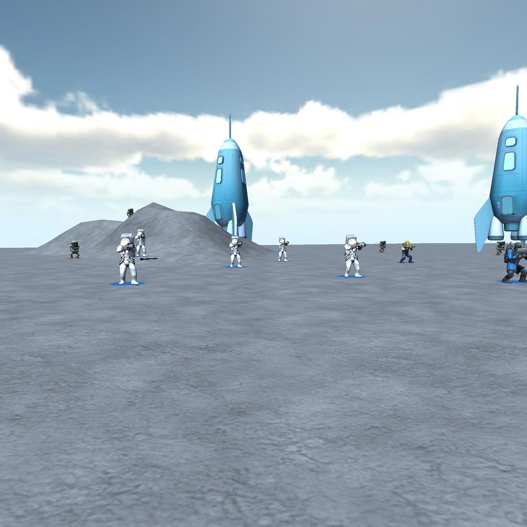 Unity Play | Escape the moon . game