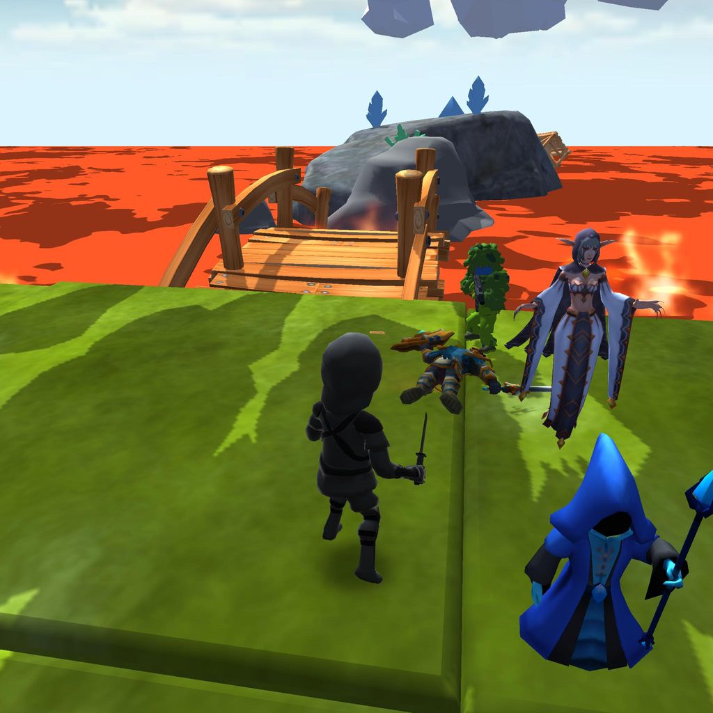 Unity Play | Mega samuri aura war game