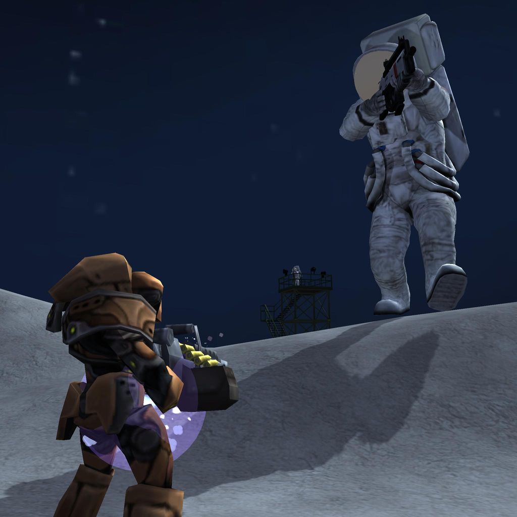 Unity Play | Moon invasion 1,000 game