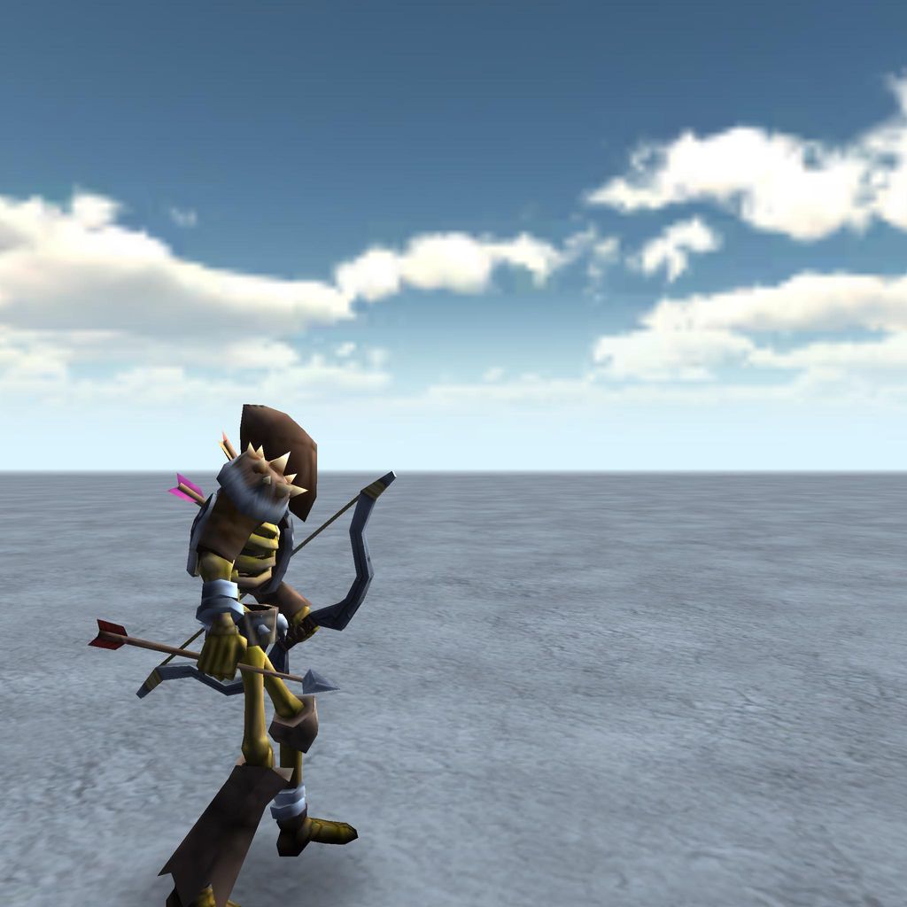 Unity Play | scary sceliton war game