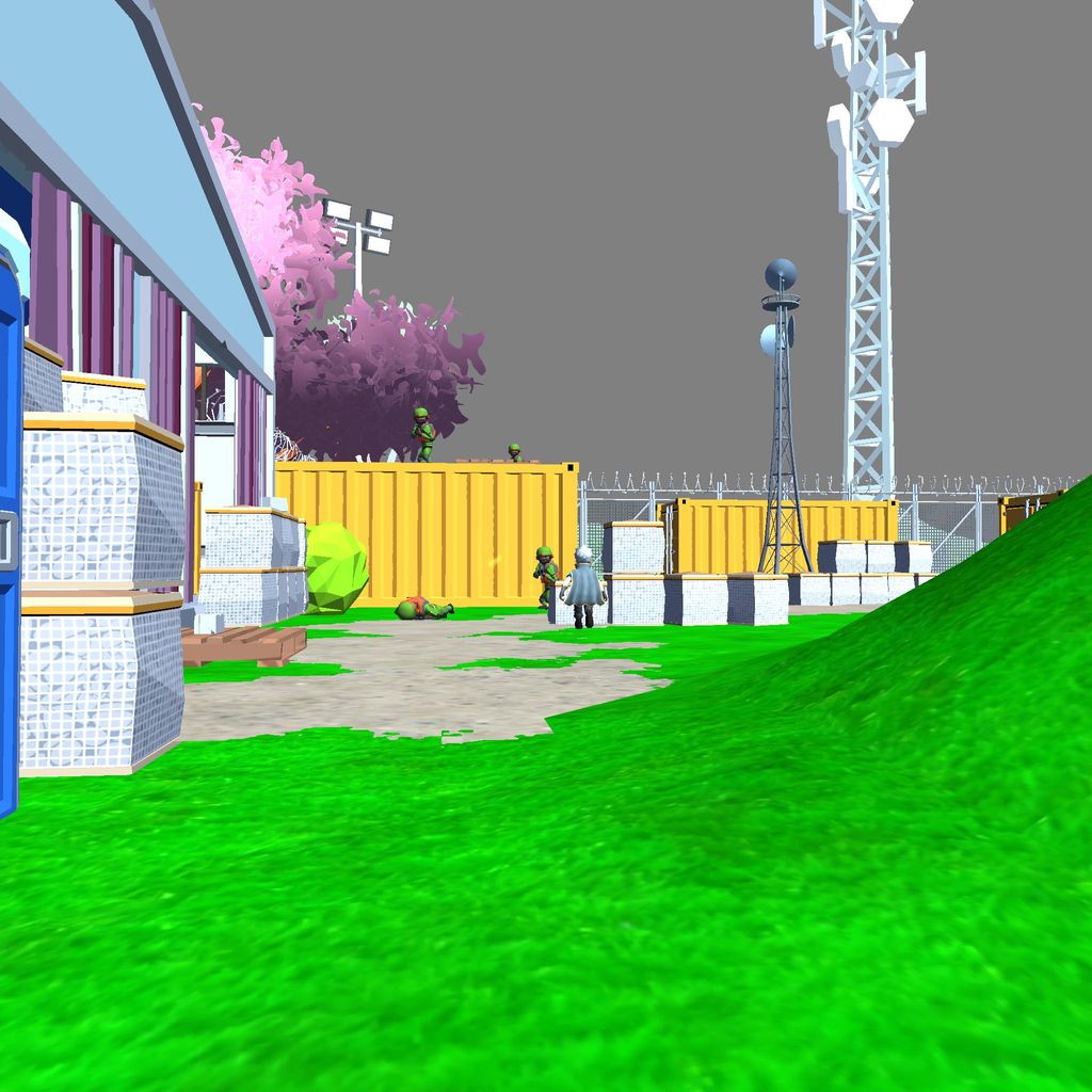 Unity Play | hunter by team game