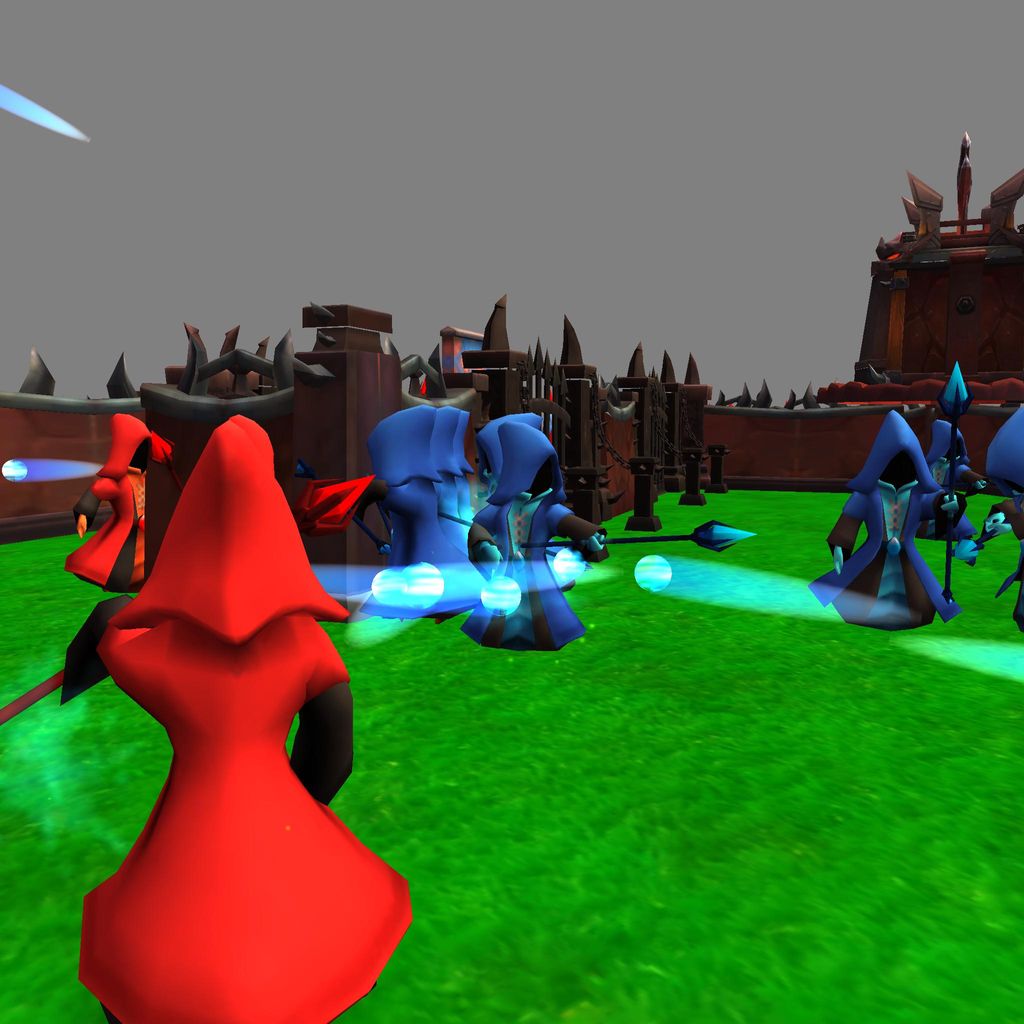 Unity Play | red and blue rivals ☠️ game