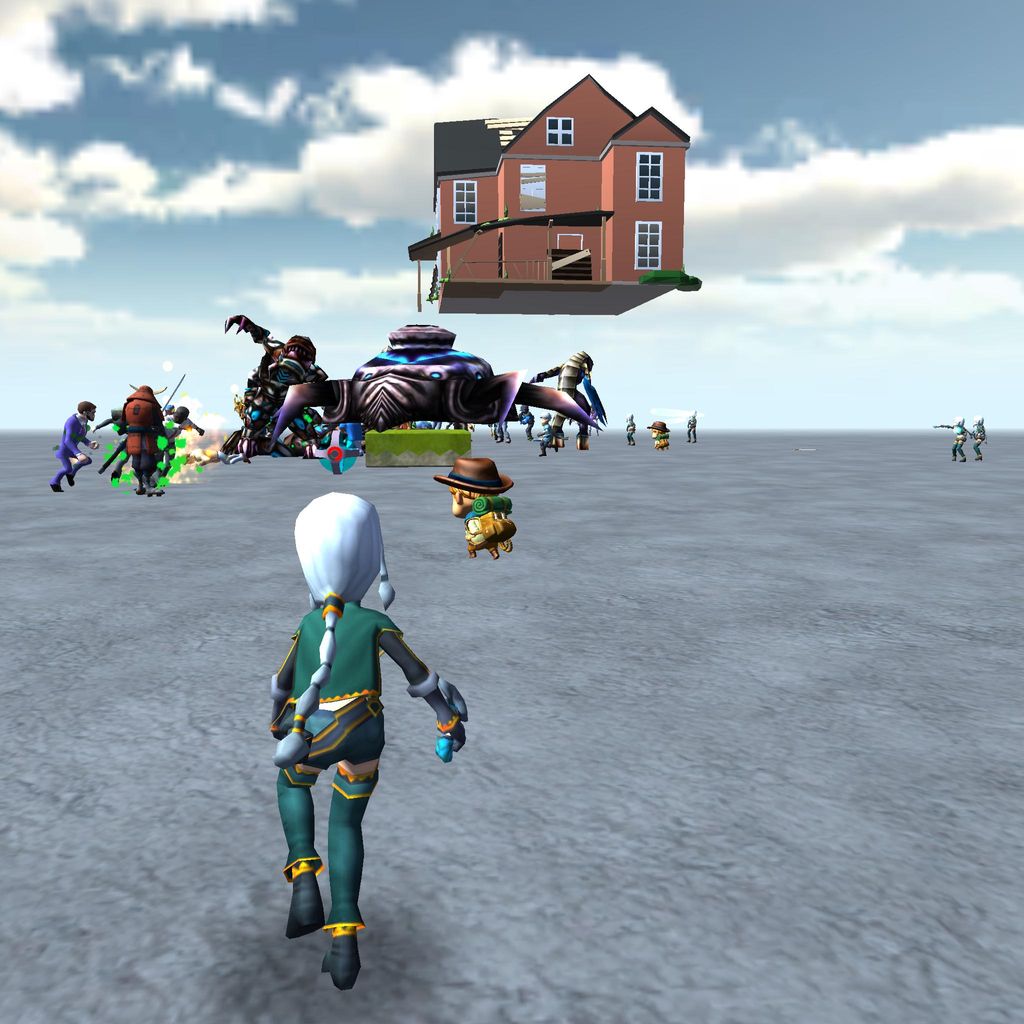 Unity Play | attackers versus aliens game