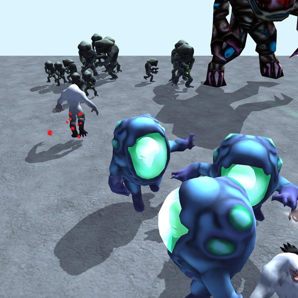 Unity Play | ALIENS KILL MONKEYMAN FAMILY game