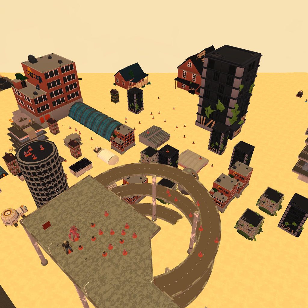 Unity Play | tú vas a estar en una ciudad que fue explotada por una bomba nuclear piensas que tú ...