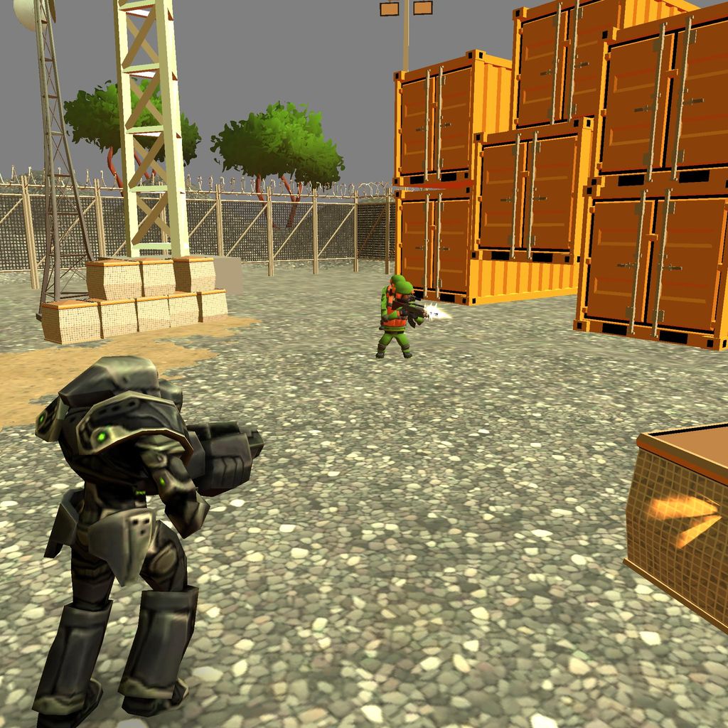 Unity Play | mocking to israel military base game