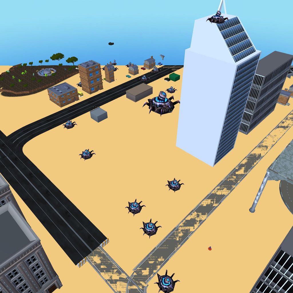 Unity Play | alien city game
