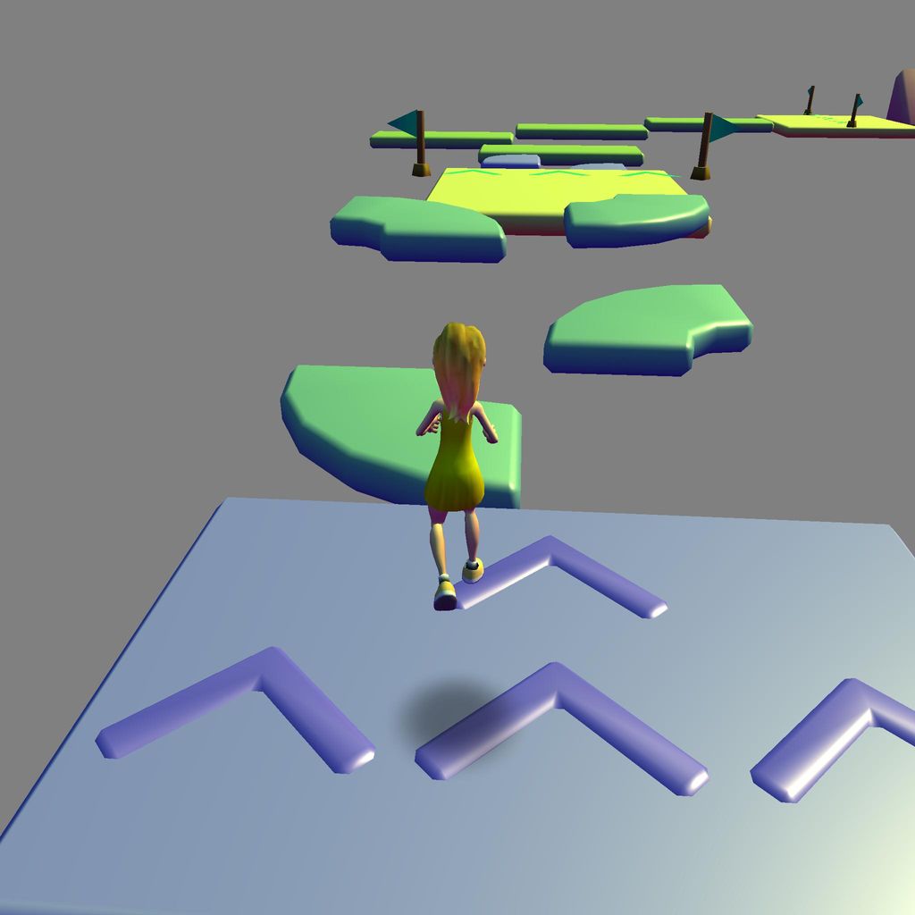 Unity Play | Jump on the blocks game