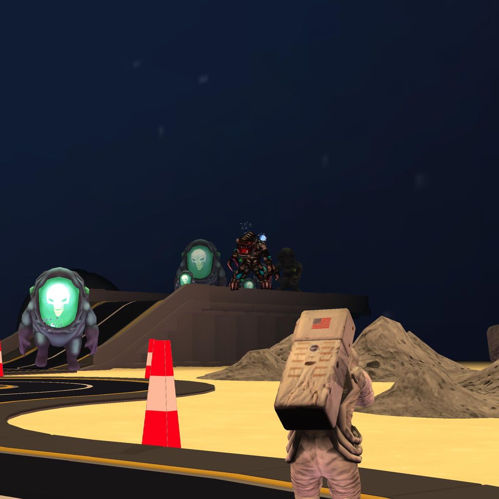 Unity Play | Astronaut?s vs aliens LF game
