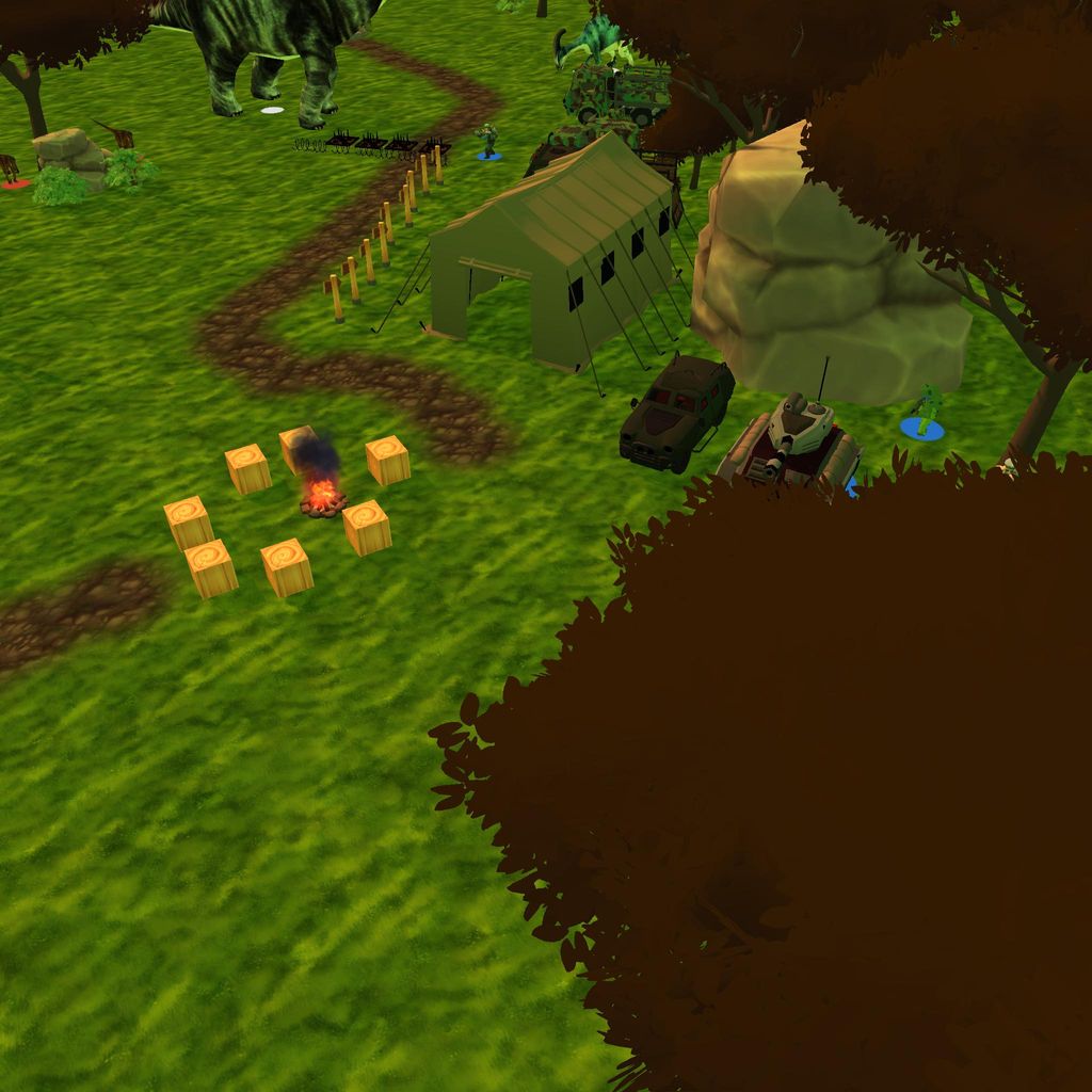 Unity Play | Jurassic park survivors game