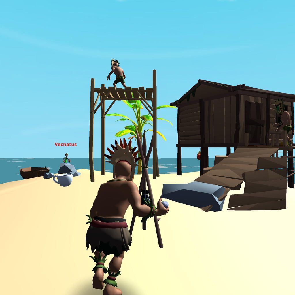 Unity Play | Bertahan hidup di pulau game