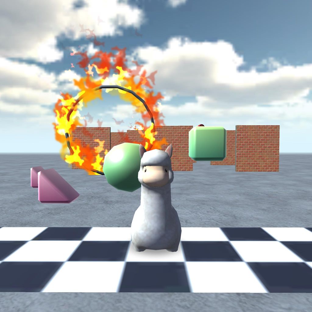 Unity Play | le parcours du lama game