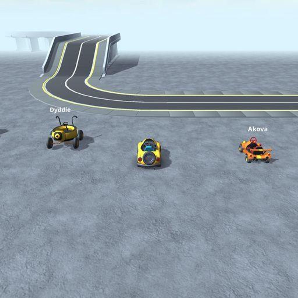 Unity Play | Go kart race track game