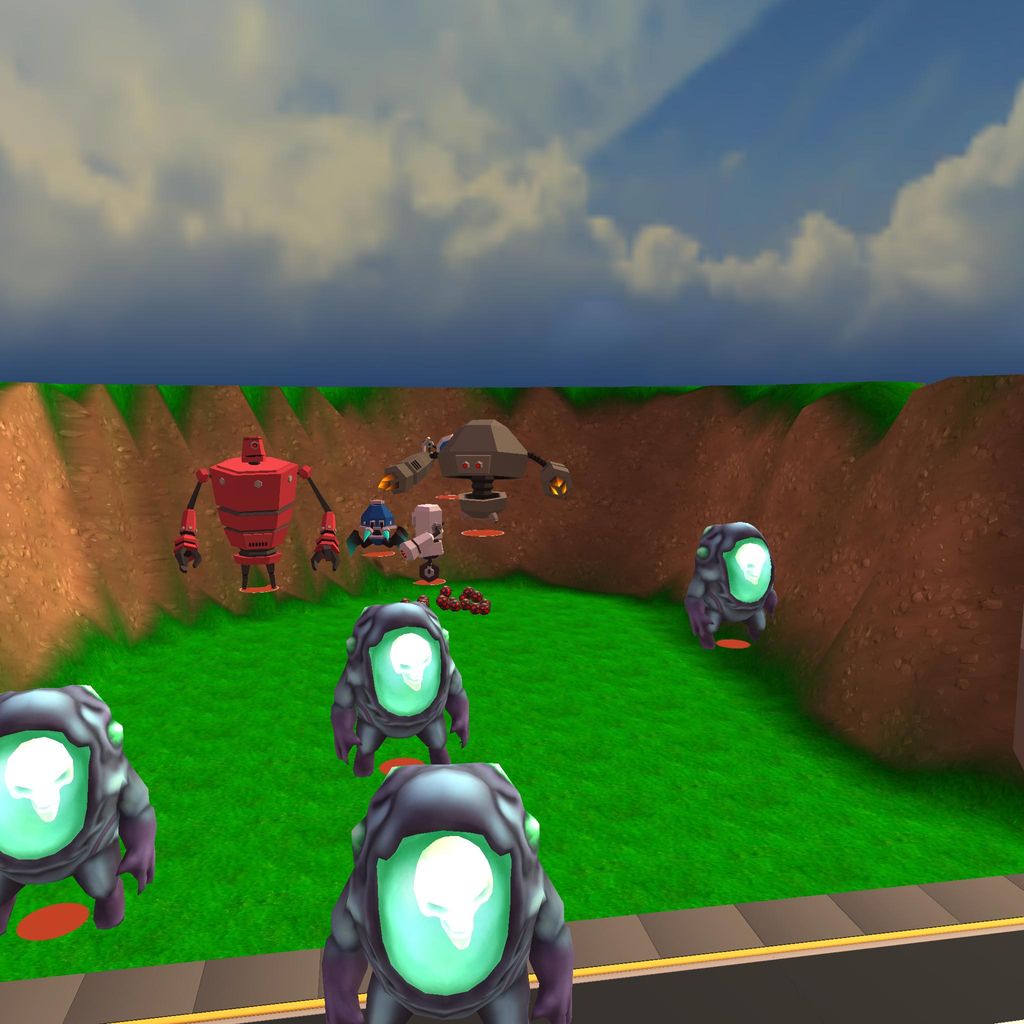 Unity Play | robot vs human robot s game