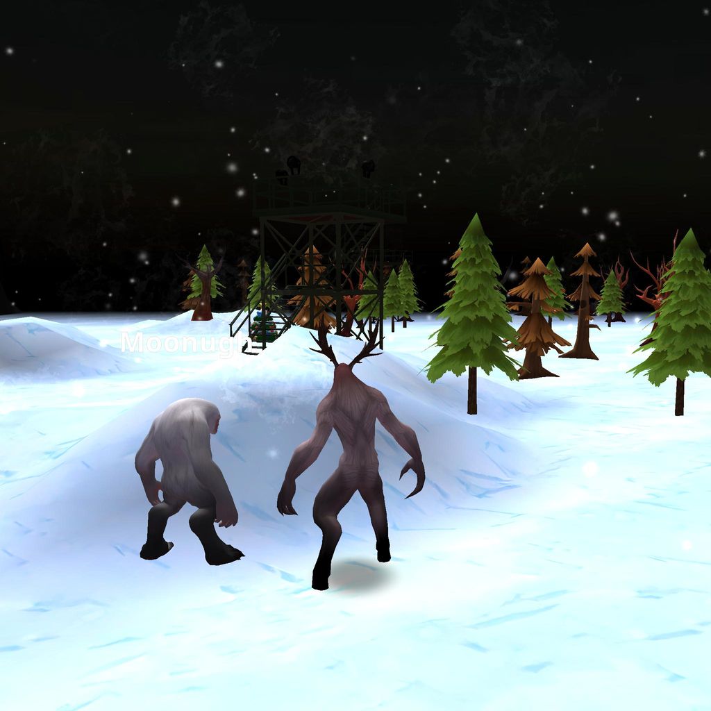 Unity Play | survive the wendigo and yeti game