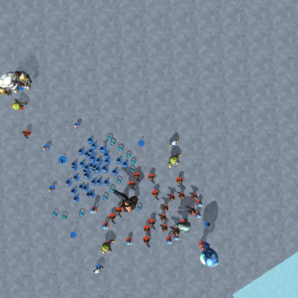 Unity Play | humanos vs aliens game