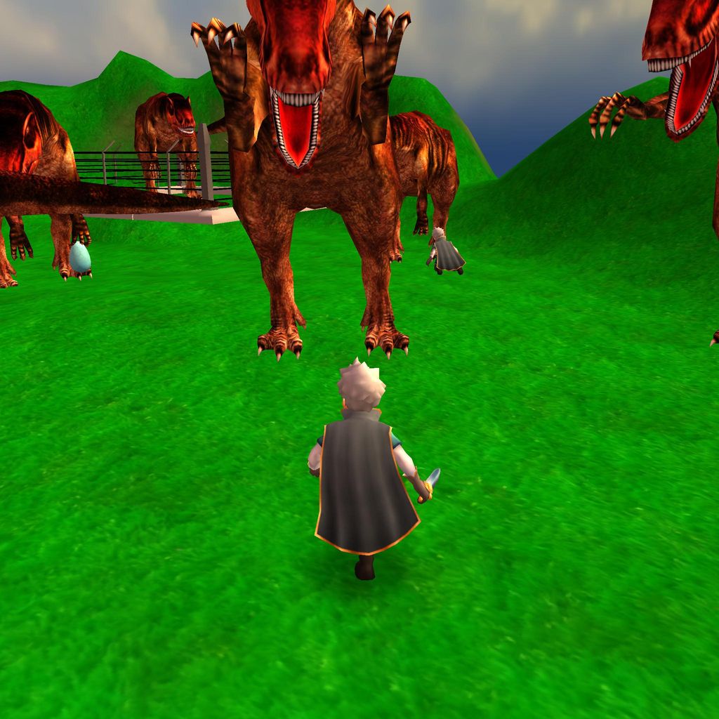 Unity Play | tome cuidado com os dinossauros game