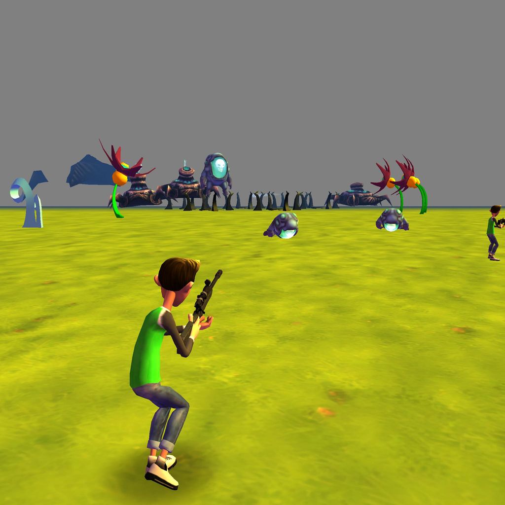 Unity Play | alien shooter game