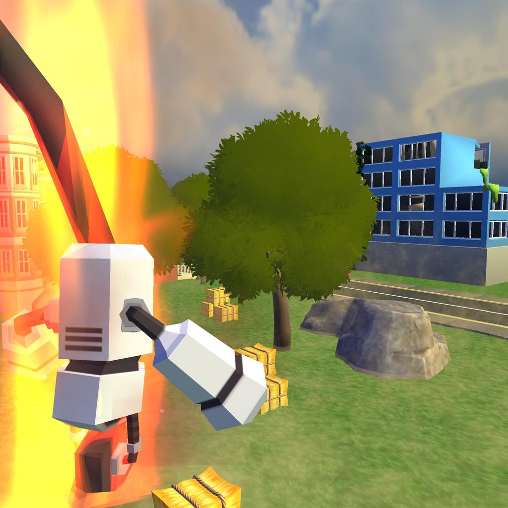 Unity Play | robots attack game