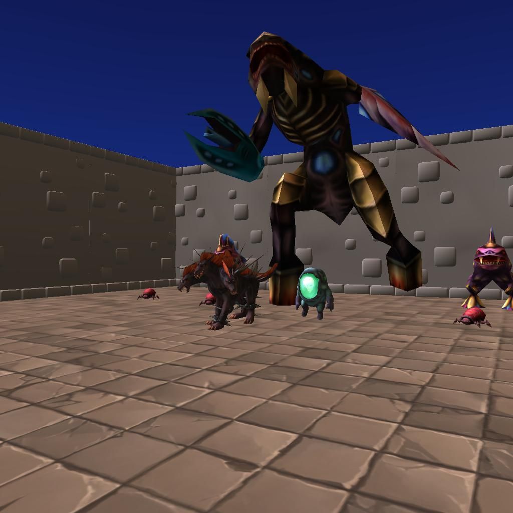 Unity Play | alien boss battle game