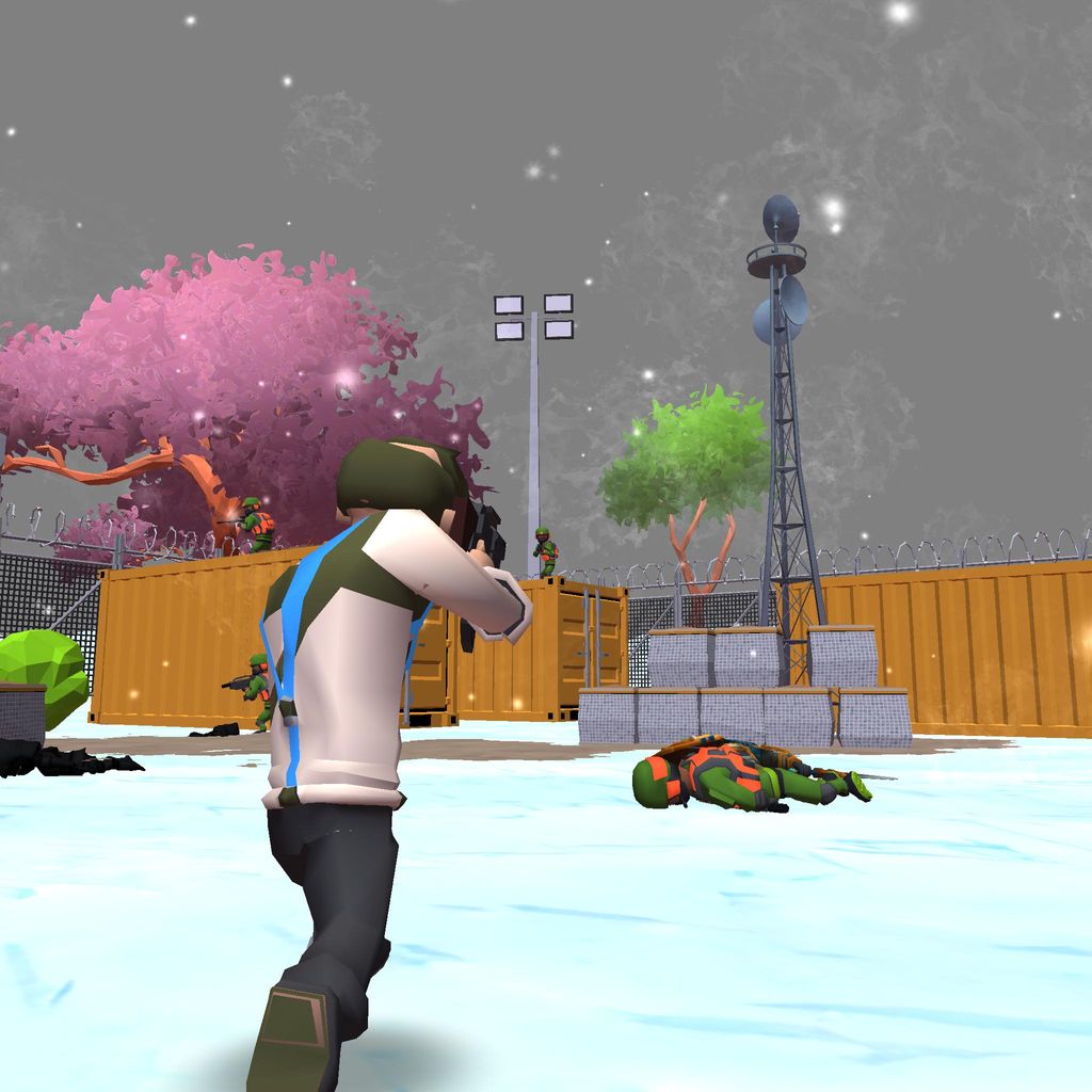 Unity Play | blue versus red fight monsters game