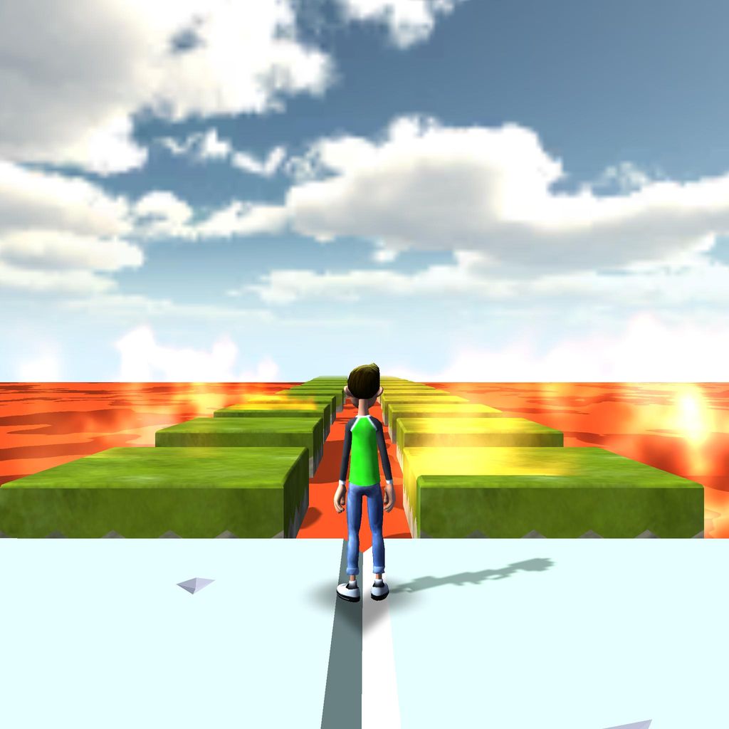 Unity Play | Impossible glass bridge! game