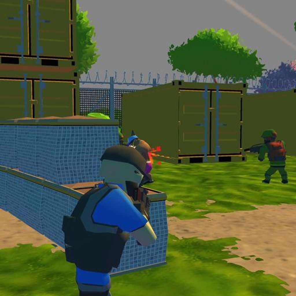 Unity Play | RED TEAM VS BLUE TEAM TENCUBE game