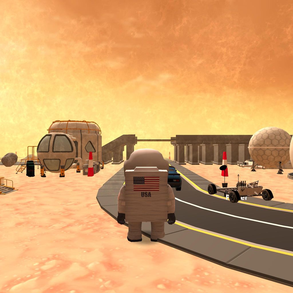 Unity Play | mars mode game