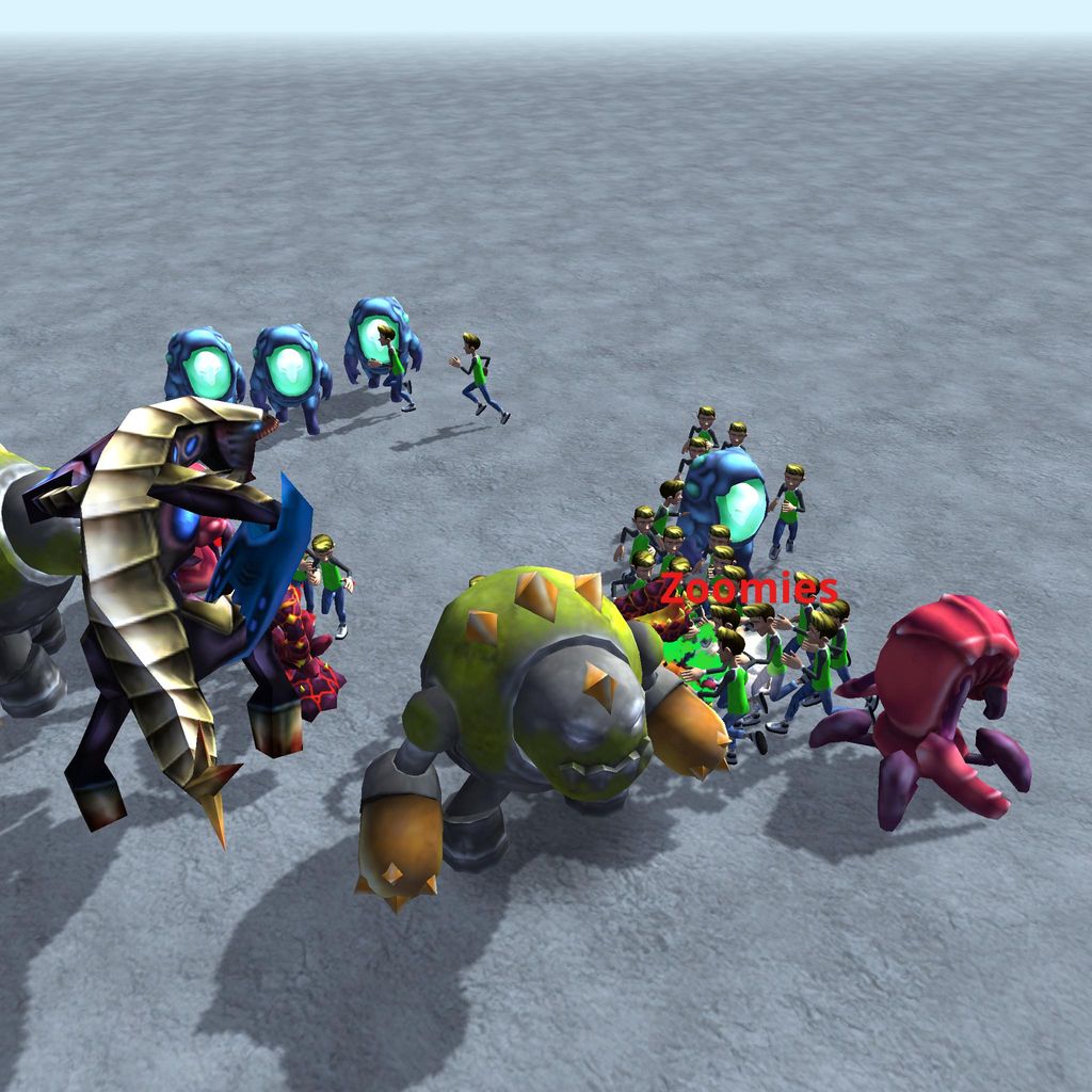 Unity Play | Monsters vs humans game