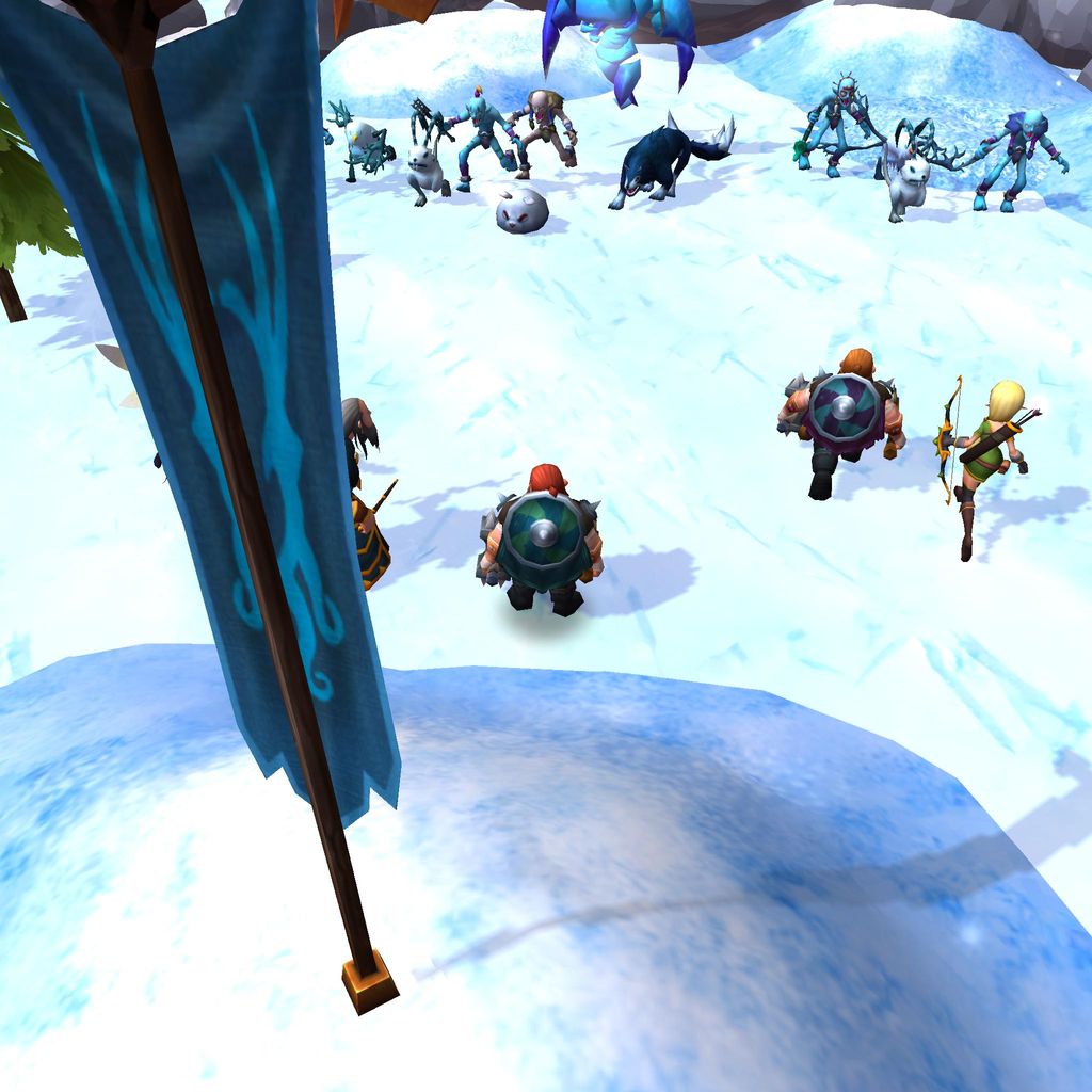 Unity Play | frozen fight defeat game